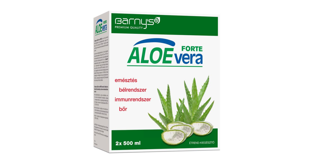 Barny's ALOE vera FORTE 2x500 ml - Barnys - Collagen-Placenta.eu